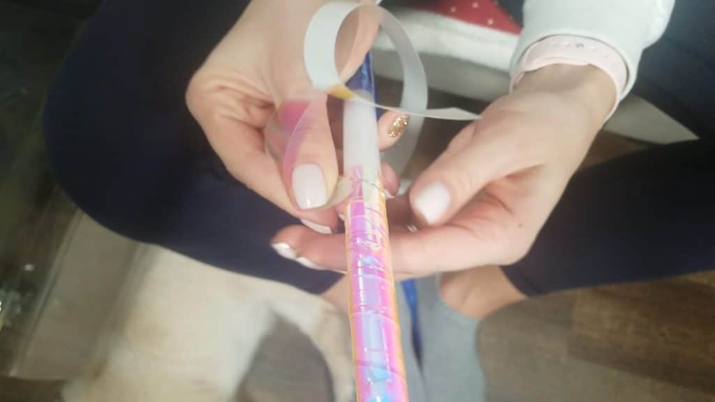 How to Tape a Hula Hoop | Jenerg