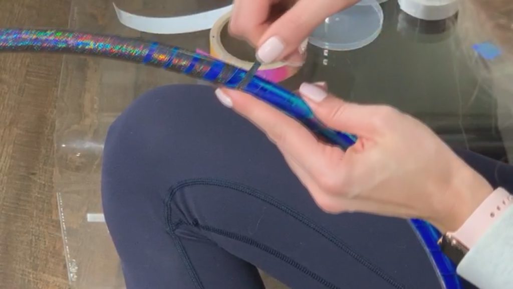 How to Tape a Hula Hoop | Jenerg