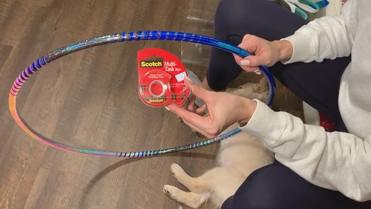 How to Tape a Hula Hoop | Jenerg