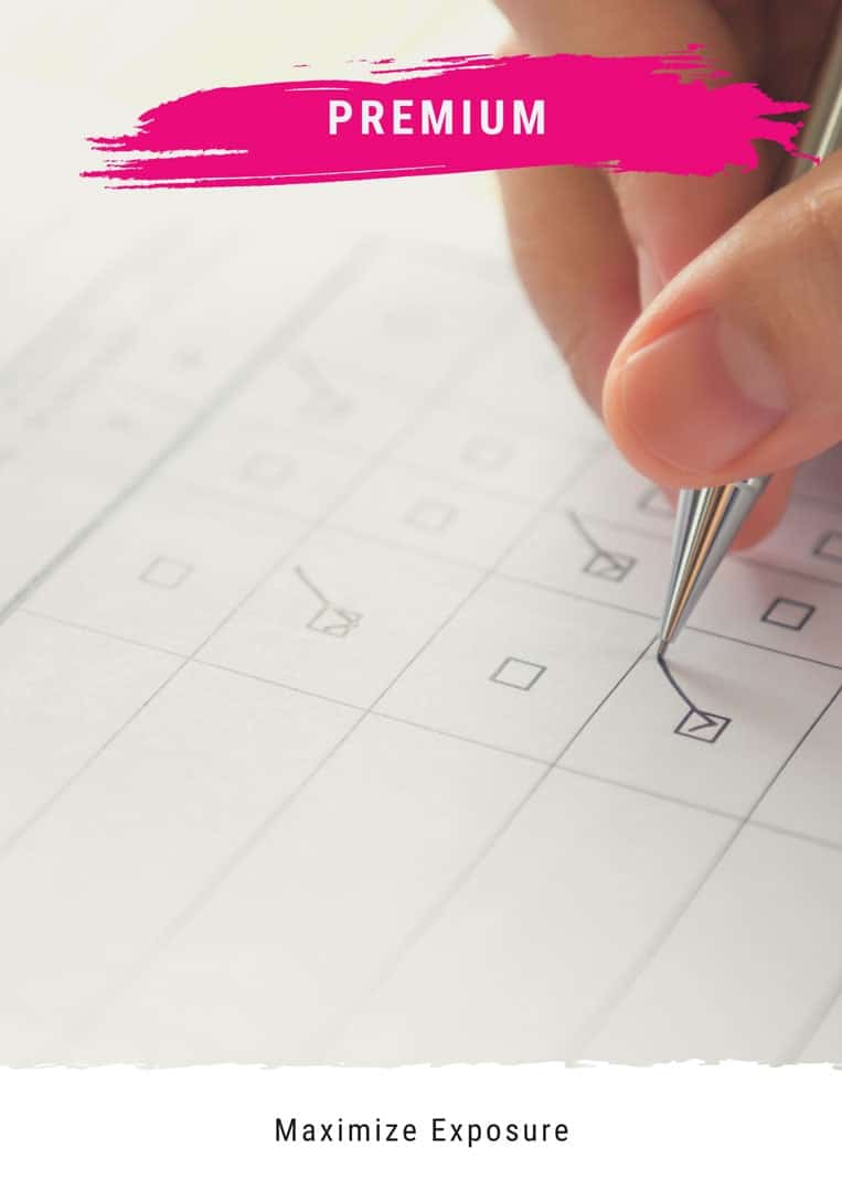 Premium Listings Package - Jenerg