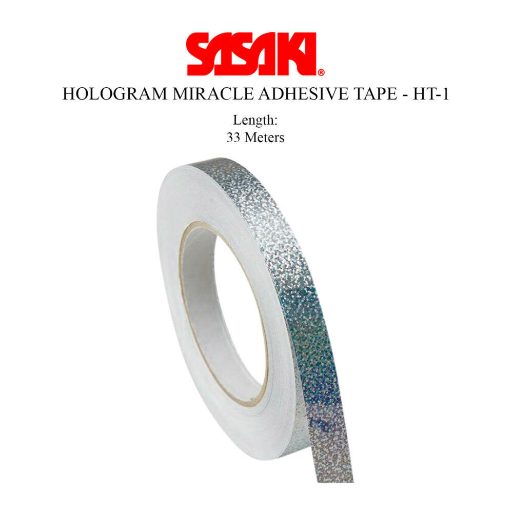 SASAKI HT-1 MIRACLE ADHESIVE TAPE - HOLOGRAM | Jenerg